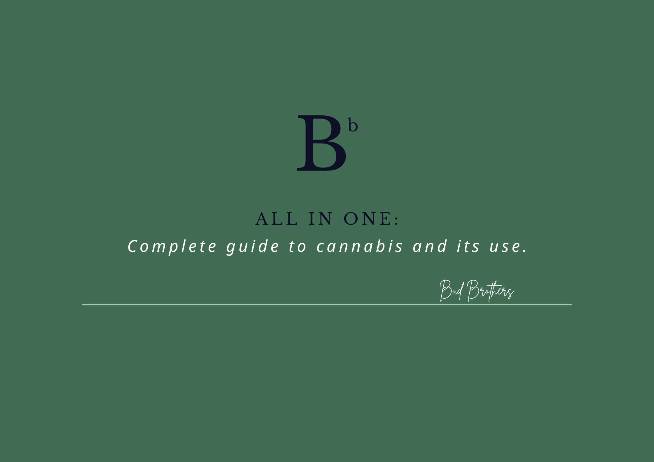 CBD: COMPLETE GUIDE – BudBrothers